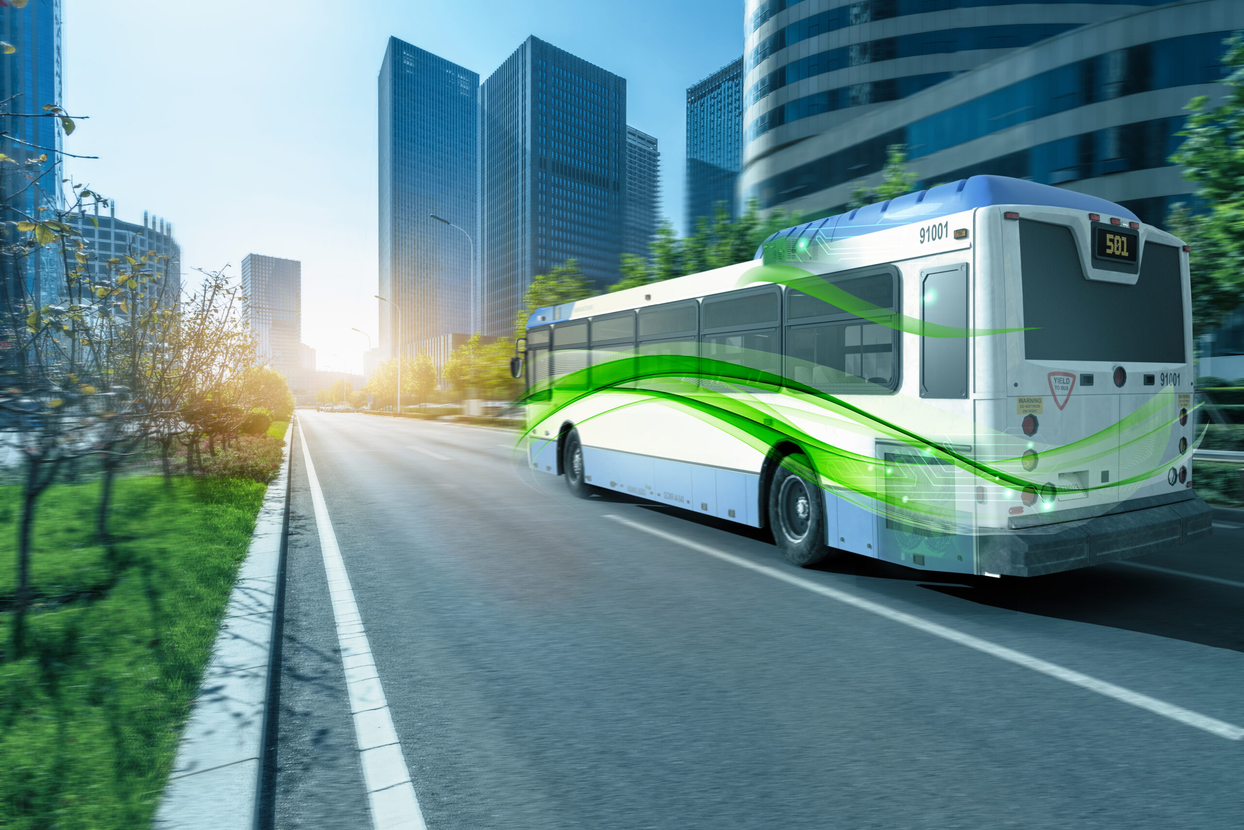 Transit and Coach Bus - Modine Electric Vehicle